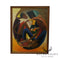 Jacques Louissaint (Hatian 20th Century) Modernist Mid Century Framed