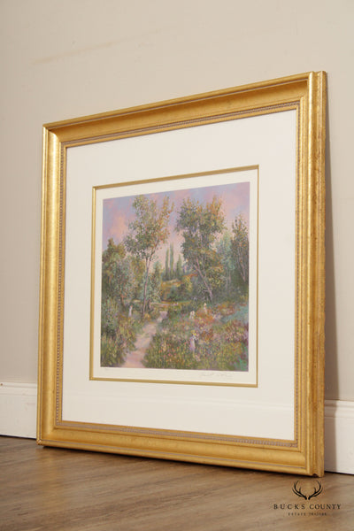 Colin Maxwell Parsons 'Flower Gathering' Artist's Proof Serigraph ...