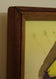 Jacques Louissaint (Hatian 20th Century) Modernist Mid Century Framed