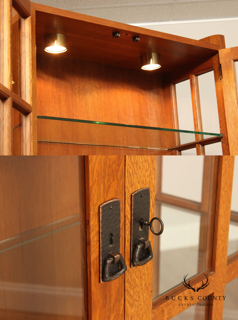Stickley Mission Display Cabinet | Cabinets Matttroy