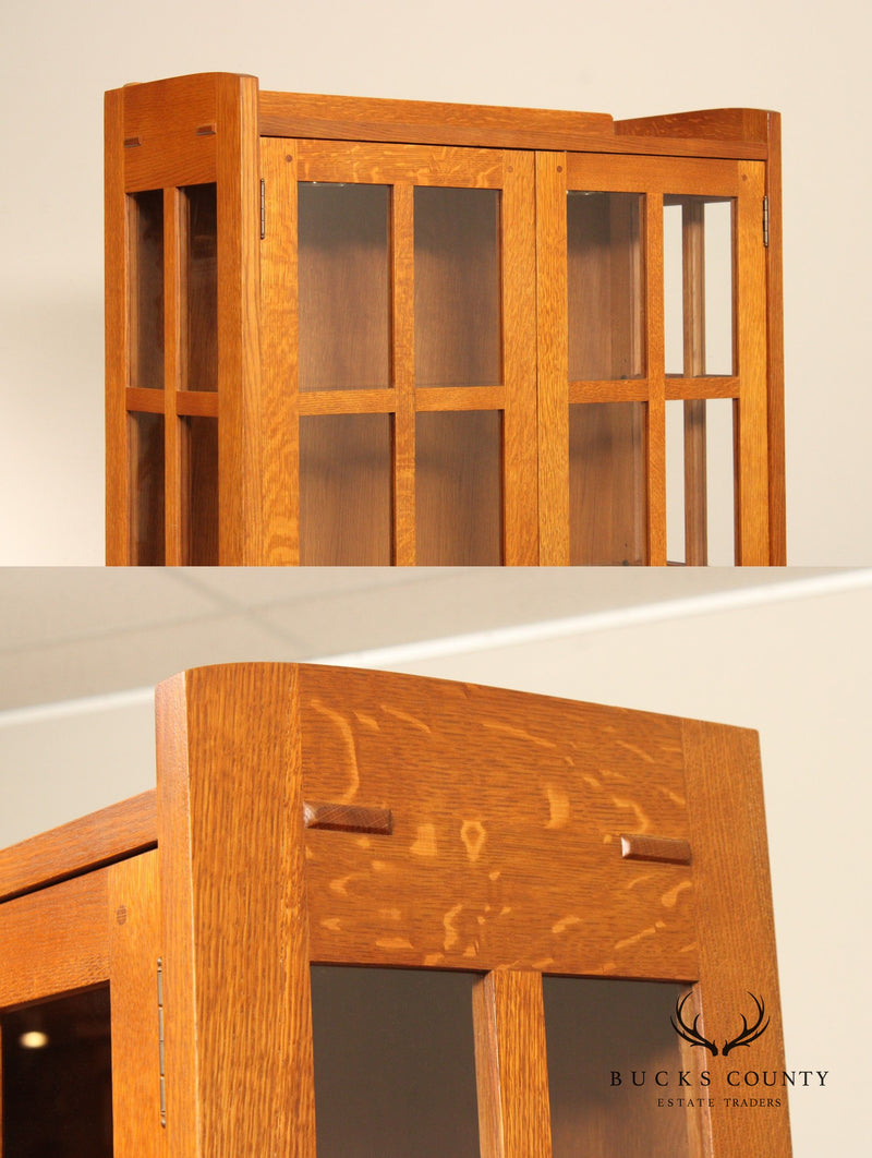 Stickley Mission Display Cabinet | Cabinets Matttroy